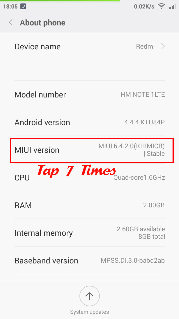 How To: Xiaomi MIUI V6 – Enable Developer Options and turn on and USB ...